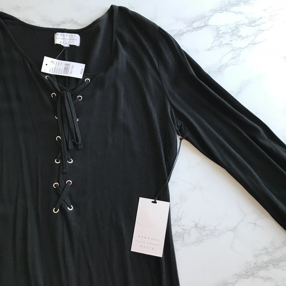 Kendall & Kylie | Dresses | Nwt Kendall And Kylie Lace Up Dress | Poshmark